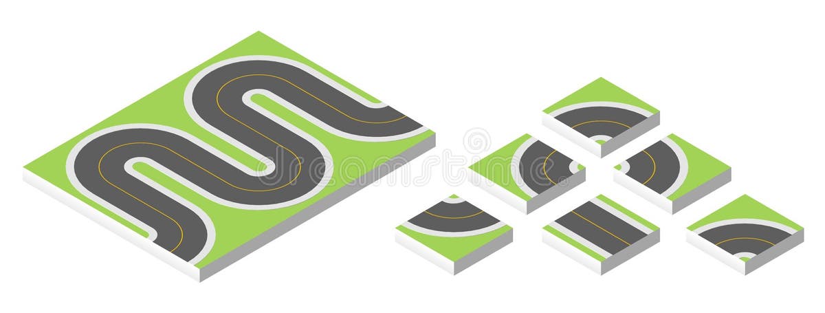 Isometric Road Stock Illustrations – 40,276 Isometric Road Stock ...
