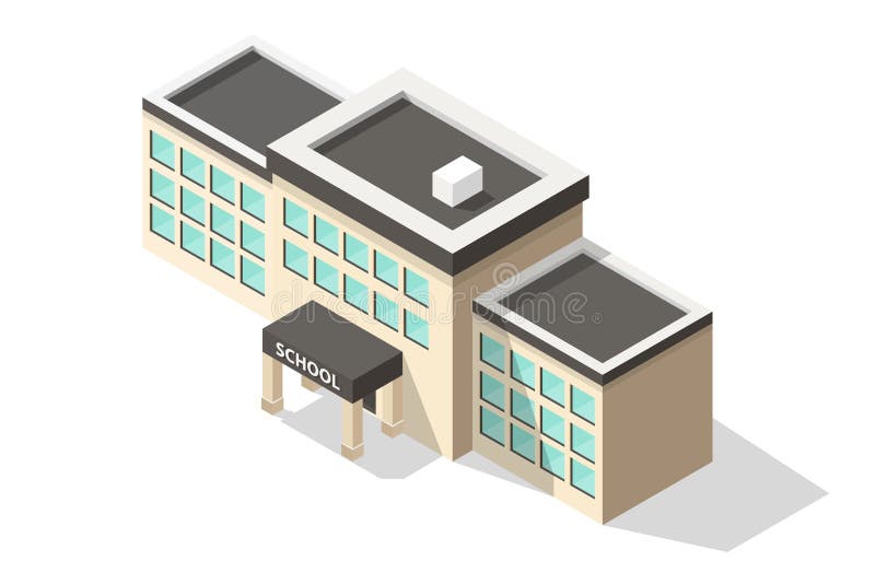 Isometric School Stock Illustrations – 31,399 Isometric School Stock ...