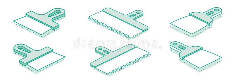 Putty Scraper Isolated Stock Illustrations – 2,200 Putty Scraper ...