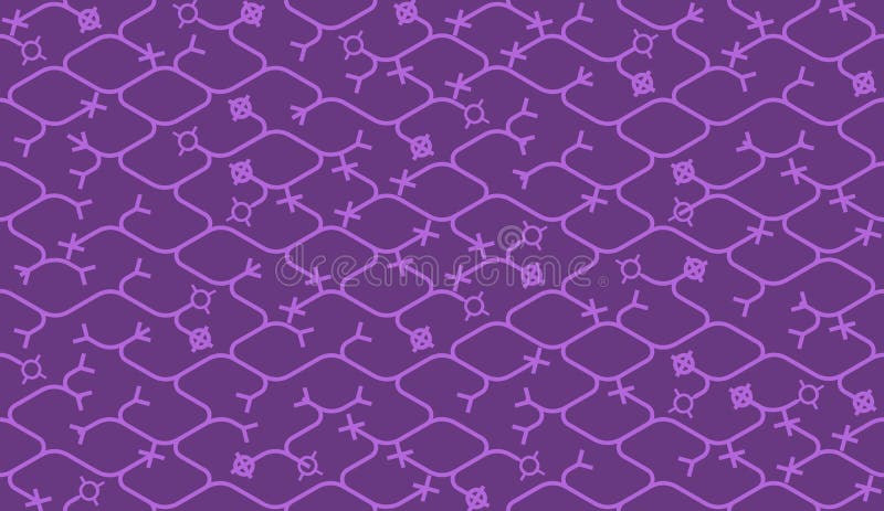 Isometric Seamless Pattern. Net Lines Background. Stock Vector ...