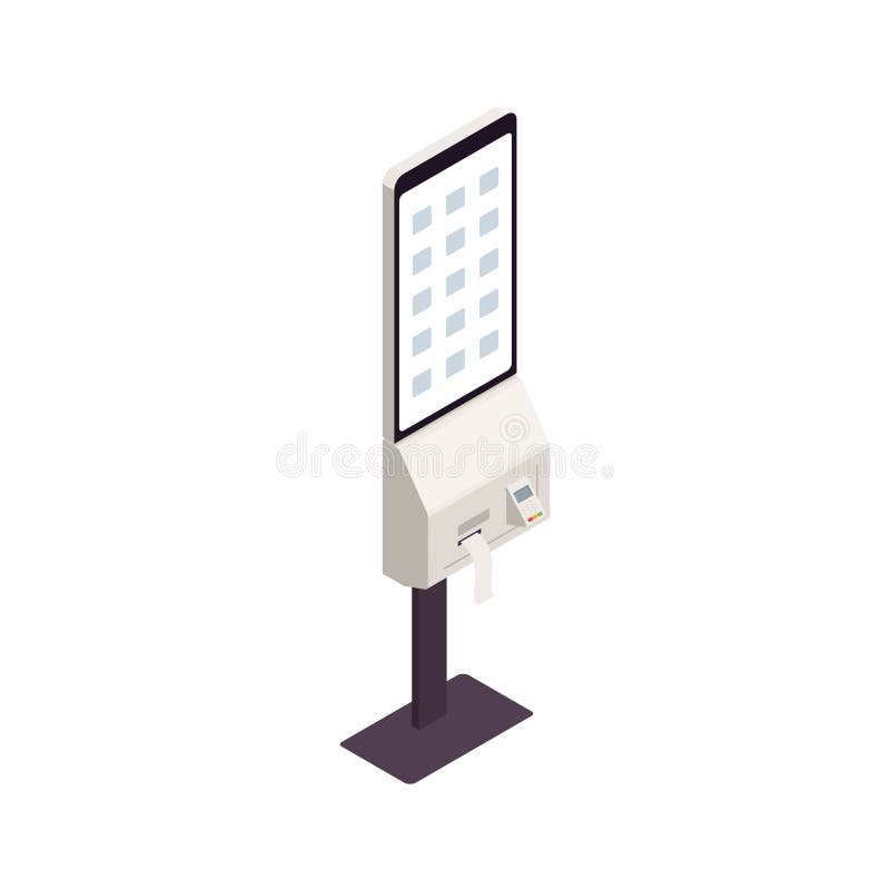 Self Service Kiosk Stock Illustrations – 938 Self Service Kiosk Stock ...