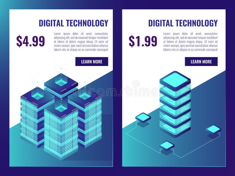 Isometric Server Room Service Brochure with Price, Datacenter Data ... Isometric Server Room Service Brochure with Price, Datacenter Data ...