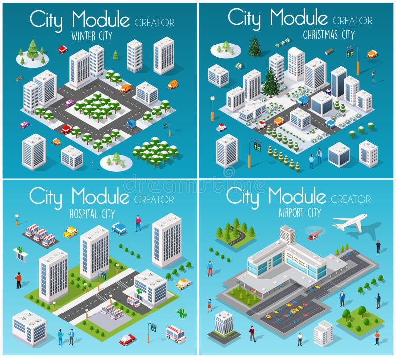 2d City Isometric