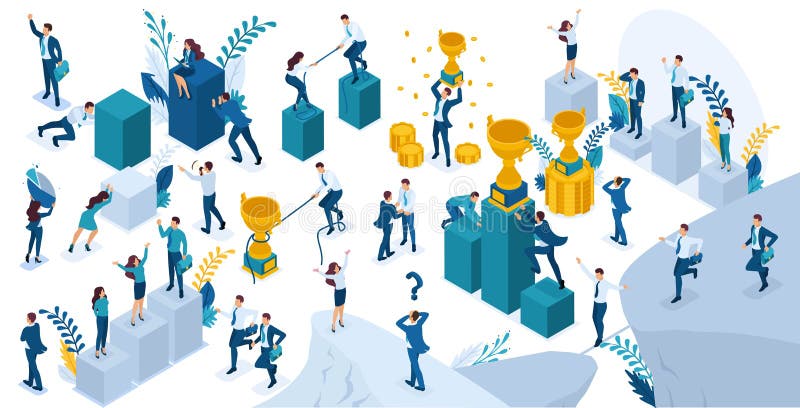 Entrepreneurs Vector Characters Stock Illustrations – 331 Entrepreneurs ...