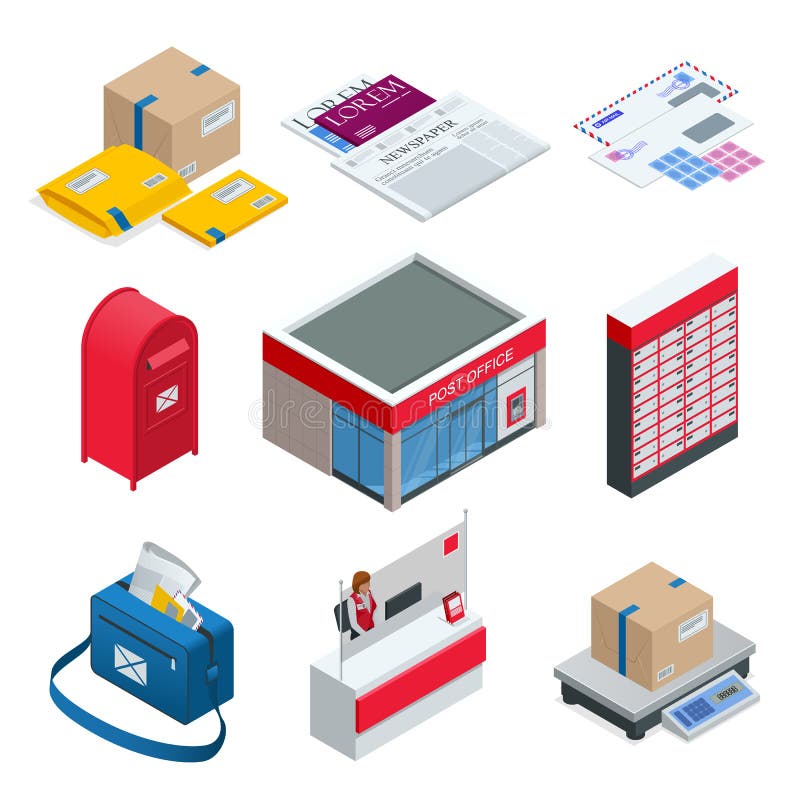 Post Office Stock Illustrations – 86,777 Post Office Stock ...