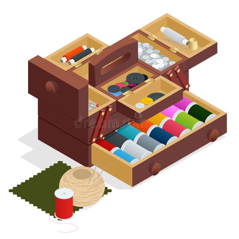 Sewing Kit Stock Illustrations – 3,509 Sewing Kit Stock Illustrations ...