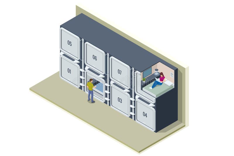 Sleepbox Stock Illustrations – 10 Sleepbox Stock Illustrations, Vectors ...