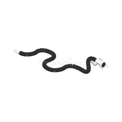 Isometric Snake Robot stock vector. Illustration of design - 275526183
