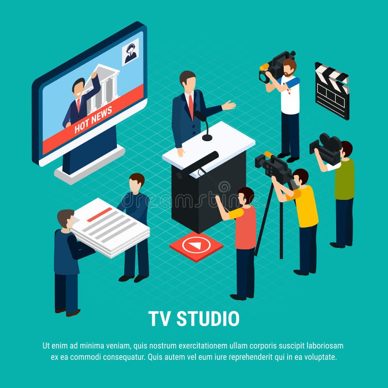 Studio Television Stock Illustrations – 33,409 Studio Television Stock ...