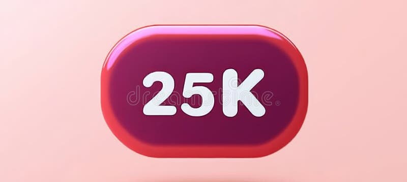 Isometric Style 3D Social Media Follower Count, Illustration Background ...