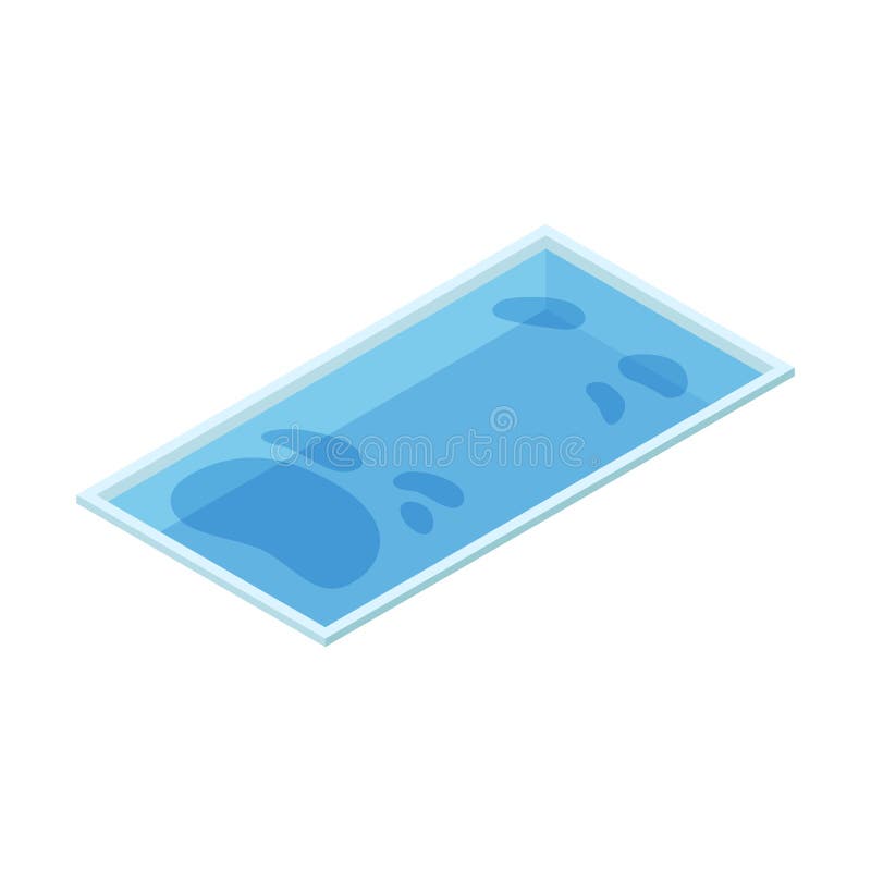 Rectangular Swimming Pool Stock Illustrations – 145 Rectangular ...