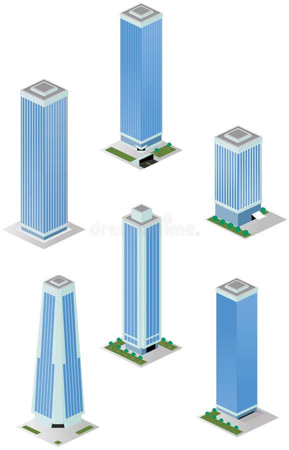 Alphabet in the Form of Urban Buildings. Stock Illustration ...