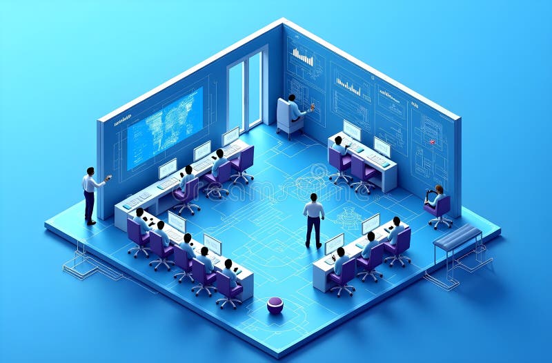 Control Training Center Stock Illustrations – 530 Control Training ...