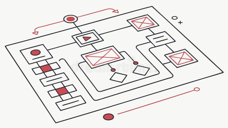 System Isometric Flowchart Stock Illustrations – 757 System Isometric ...