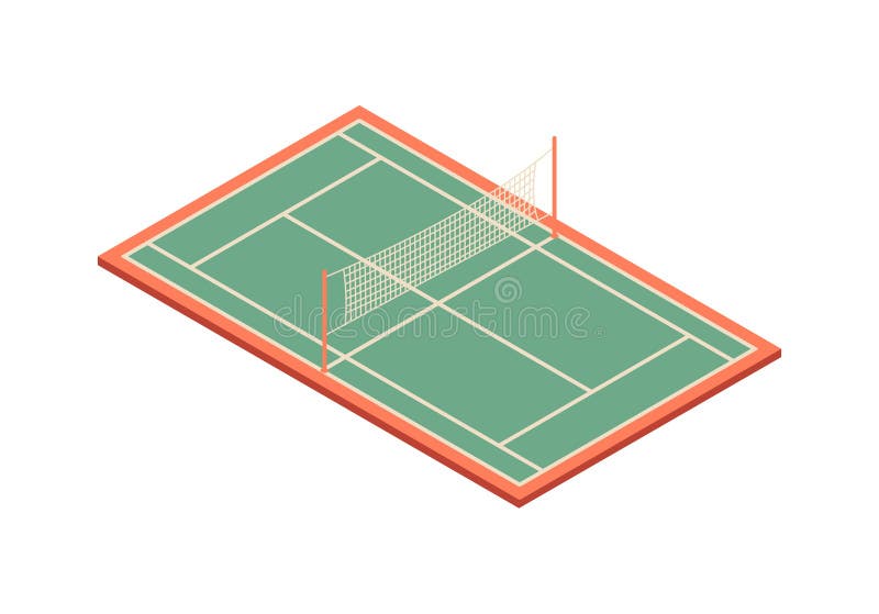 Rectangular Court Stock Illustrations – 348 Rectangular Court Stock ...