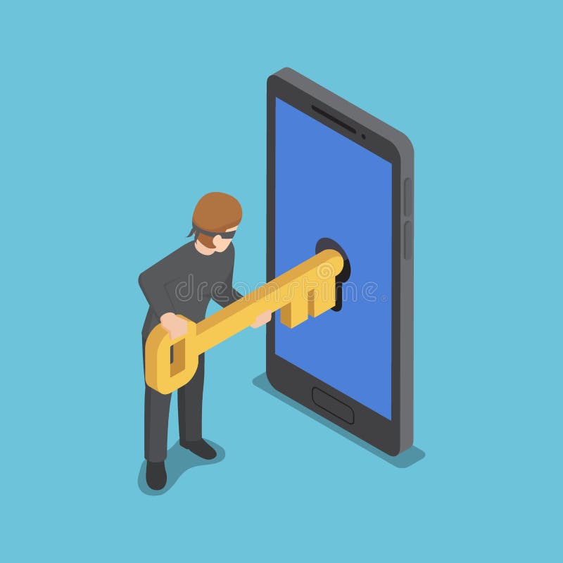 Hacker Isometric Stock Illustrations – 3,772 Hacker Isometric Stock ...