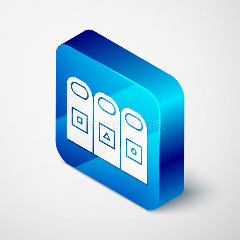 Recycle Cans Isometric Stock Illustrations – 144 Recycle Cans Isometric ...