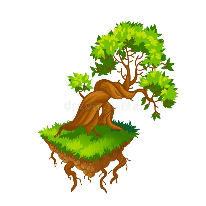 Isometric Tree.Vector Illustration Stock Illustration - Illustration of ...