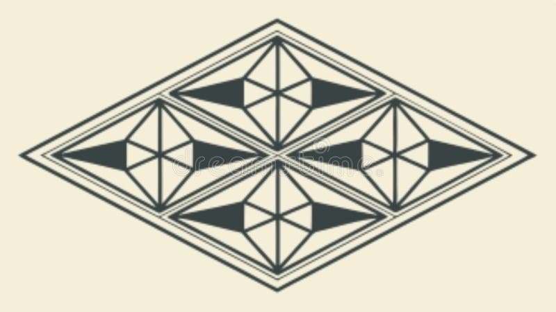Isometric Triangle Grid Pattern, Abstract Geometric Structure Vector ...