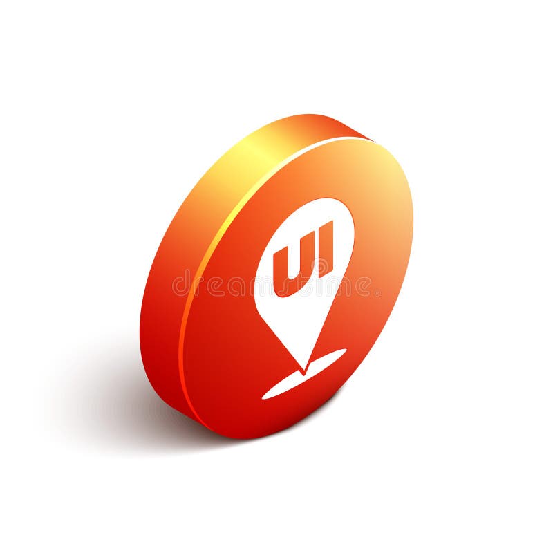 3D Mockup Wireframe Button Icon Concept Stock Illustration ...