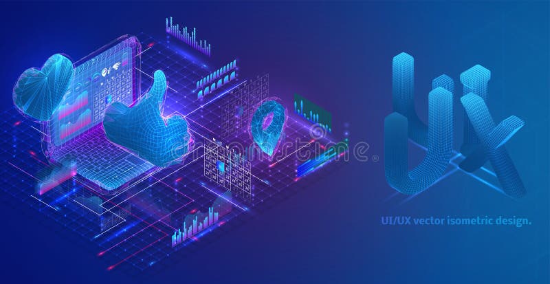 Data Retrieval.People Use a Magnifying Glass To Search and Analyze Data ...