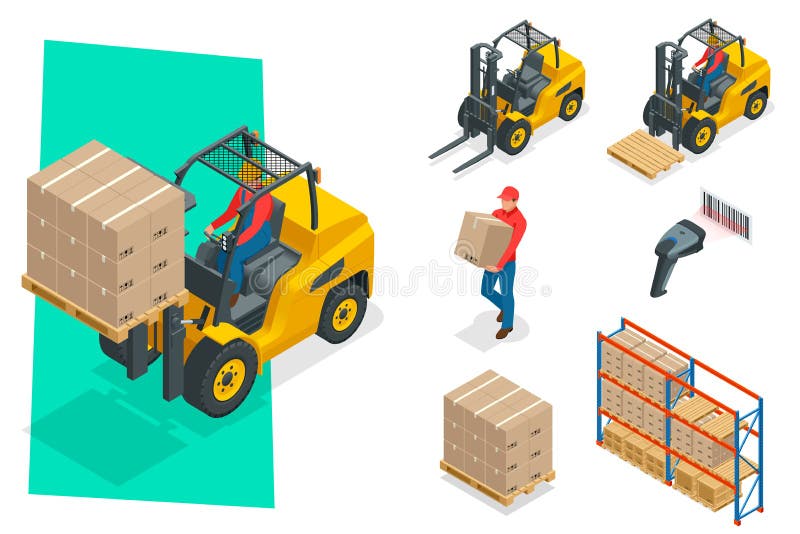 Vector Warehouse Equipment Icon Set Stock Illustrations – 5,774 Vector ...