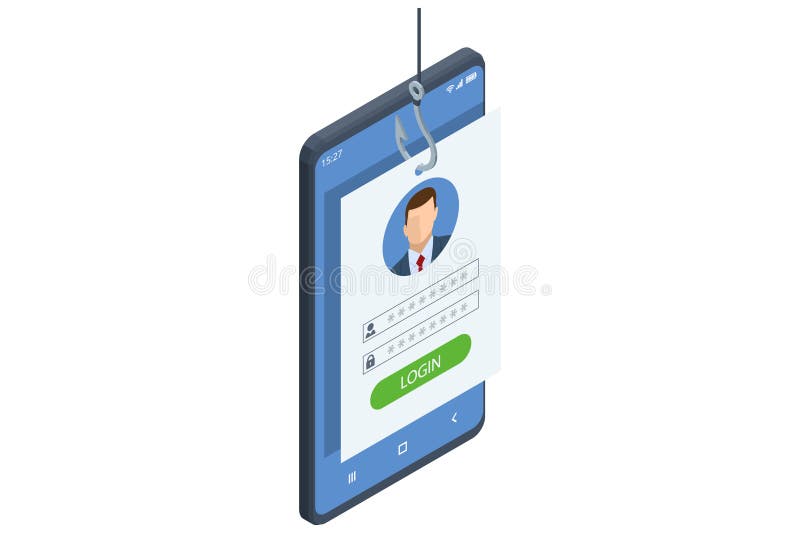 Hooked Login Form Stock Illustrations – 4 Hooked Login Form Stock ...