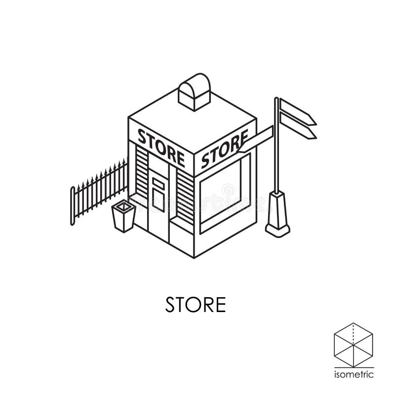 Retail Store Isometric Infographics Stock Illustrations – 411 Retail ...