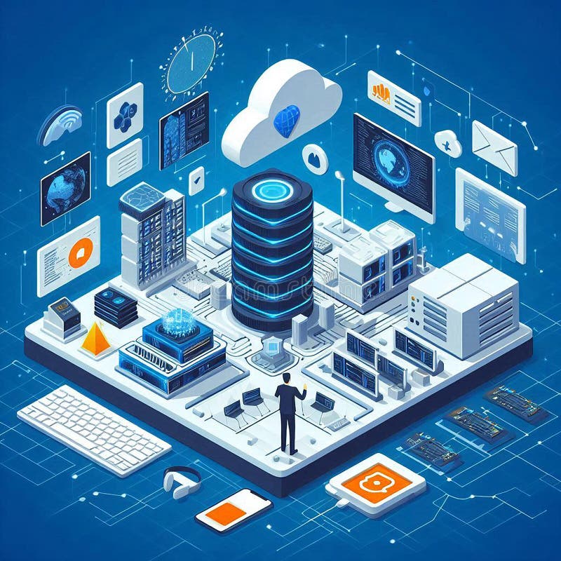 Isometric Design Concept Virtual and Augmented Reality in Software ...