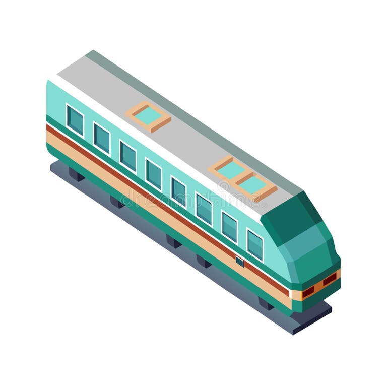 Streamlined Modern Bullet Train Design Stock Illustrations – 387 ...