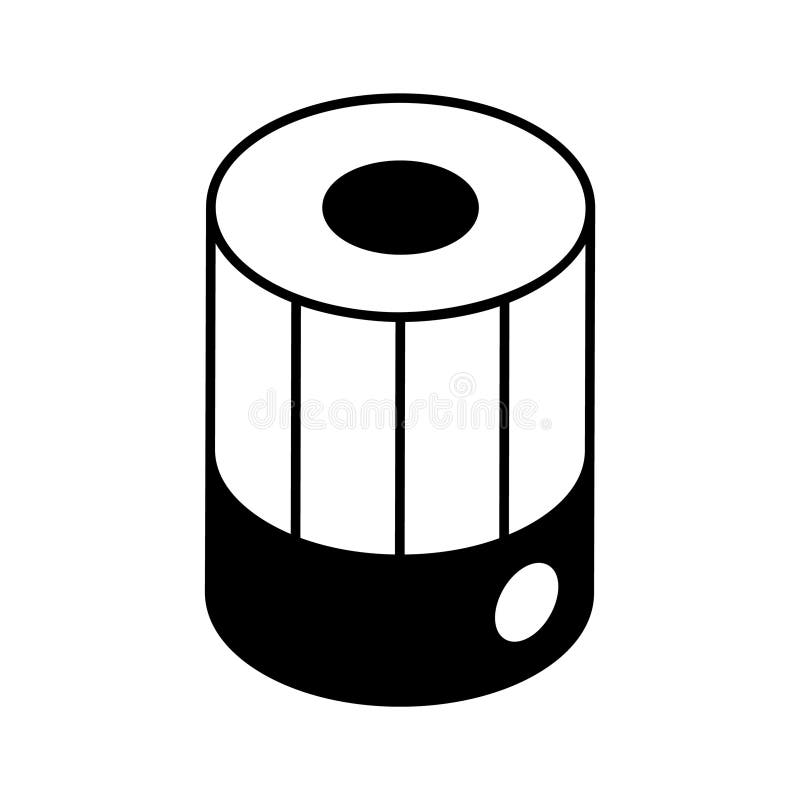 Isometric Vector Of Smart Speaker Editable Icon Stock Vector