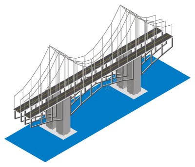 Skyway Bridge Stock Illustrations – 191 Skyway Bridge Stock ...