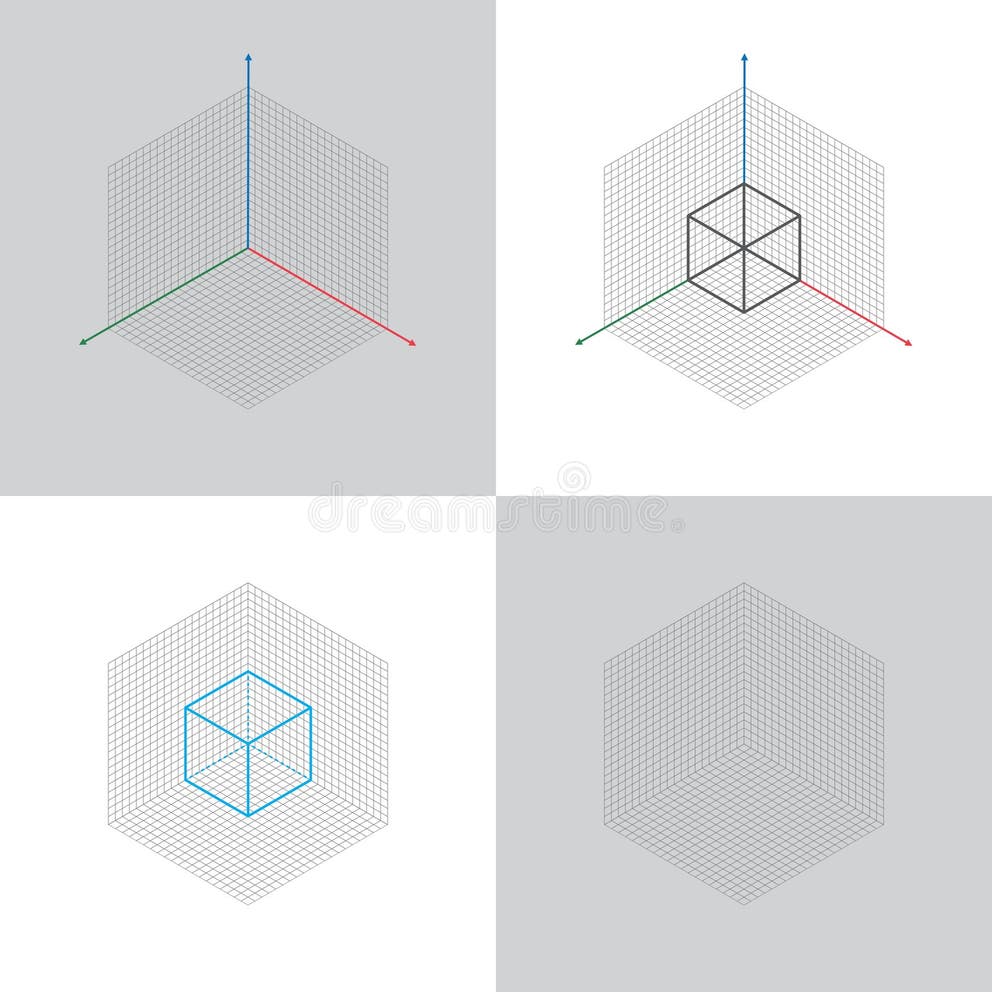 3d Coordinate Grid System Stock Illustrations – 37 3d Coordinate Grid ...