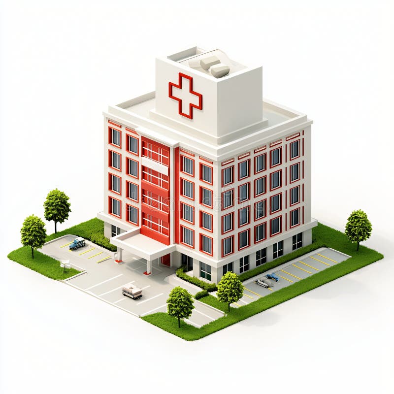 Modern Medical Center Building Exterior Healthcare Facility Hospital ...
