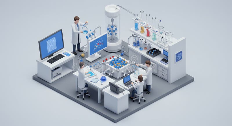 Voxel Laboratory Scene Stock Illustrations – 11 Voxel Laboratory Scene ...