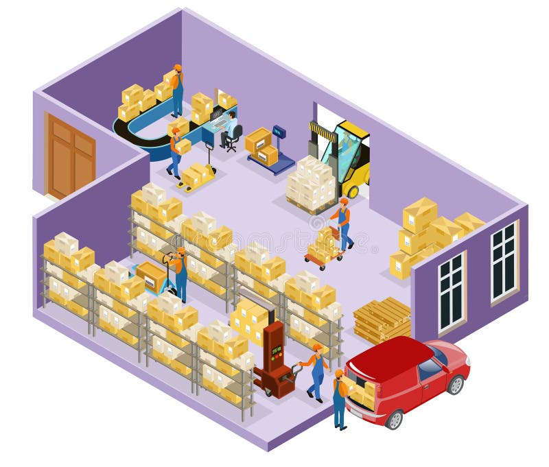 Icons Freight Transport Process Stock Illustrations – 481 Icons Freight ...