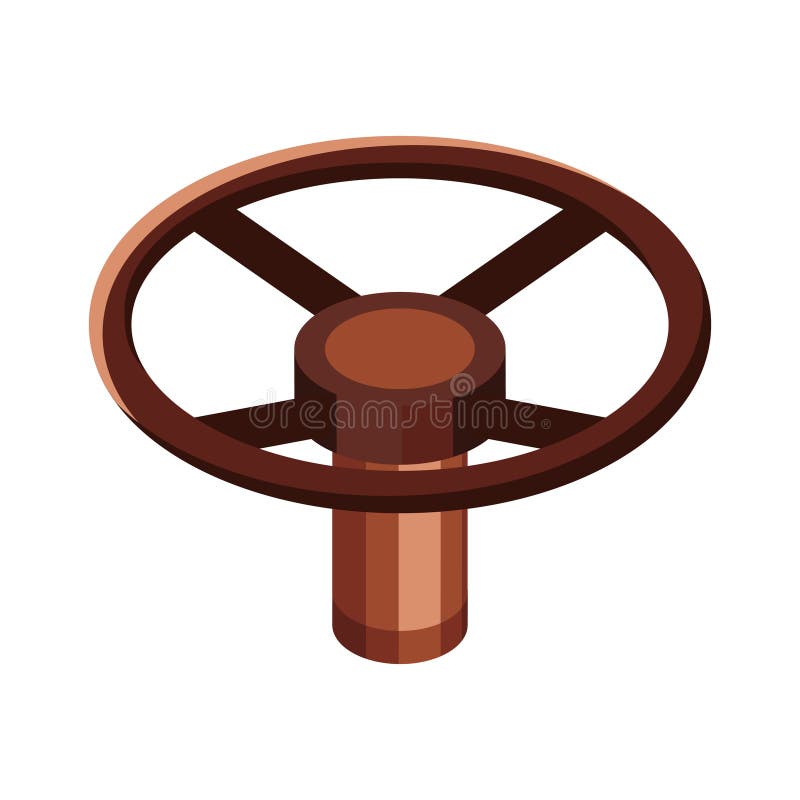 Isometric Valve Icon stock vector. Illustration of plumbing - 276649728