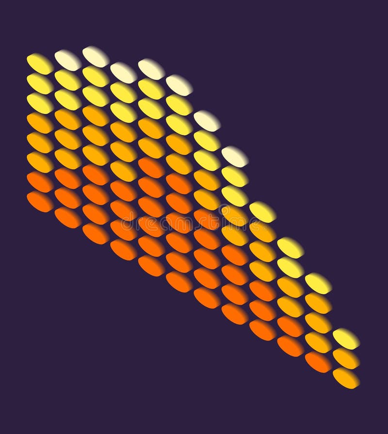 Isometric Wave Chart. Colorful Infographic Design Stock Vector ...
