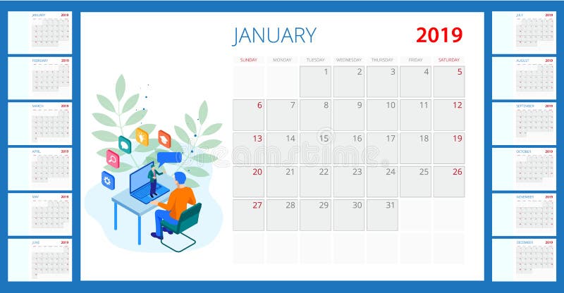 Isometric Web Banner Online Training or Education and Internet Training ...