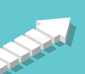 Gradual Arrow Stock Illustrations – 80 Gradual Arrow Stock ...