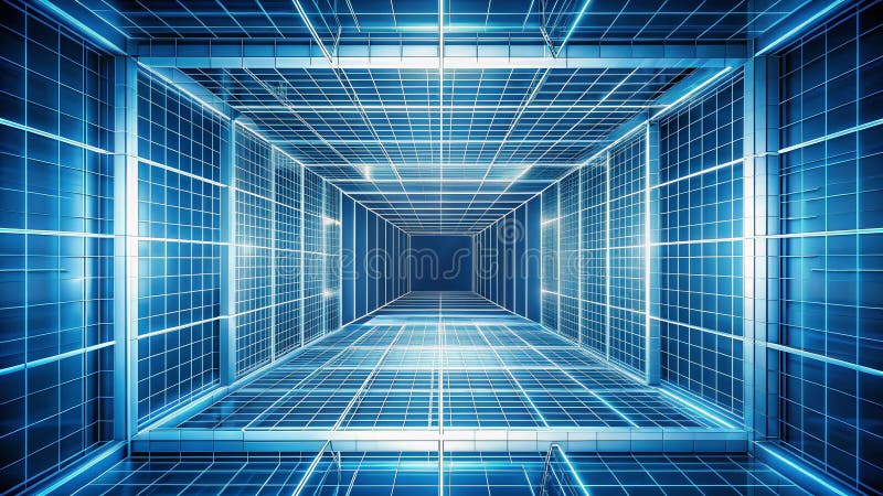 Isometric Wireframe Design Exploring Architectural and Engineering ...