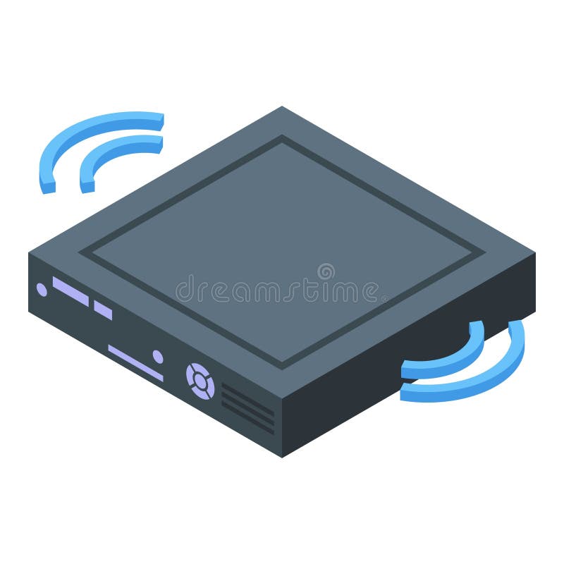 Isometric Router Network Stock Illustrations – 2,378 Isometric Router ...