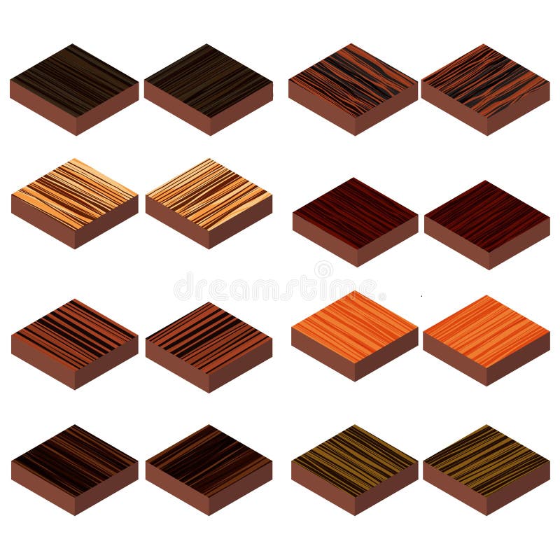 Isometric wood floor stock vector. Illustration of timber - 78188745