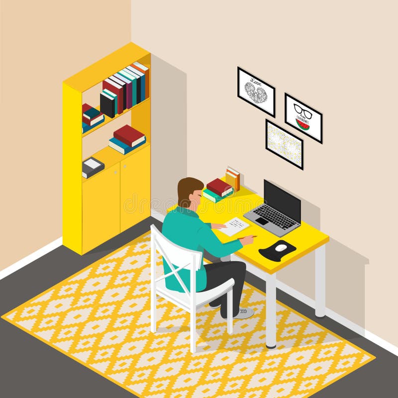Isometric Desk Stock Illustrations – 8,512 Isometric Desk Stock ...
