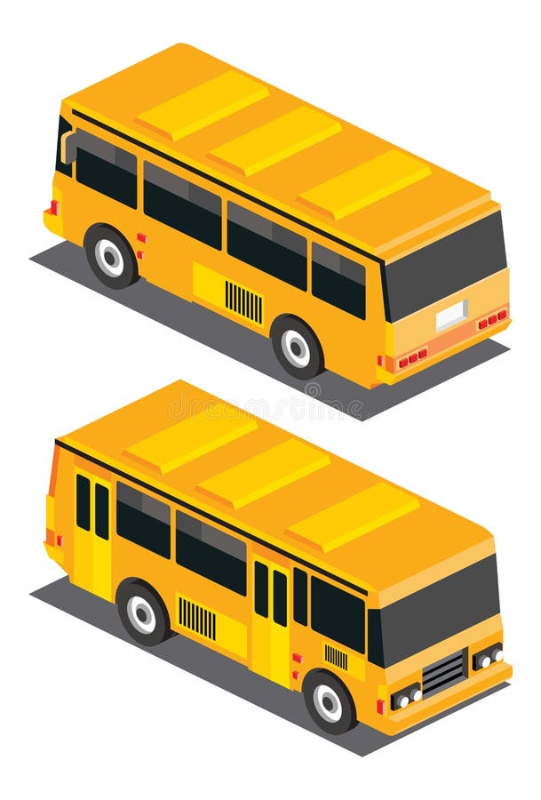 Bus Back View Stock Illustrations – 2,870 Bus Back View Stock ...