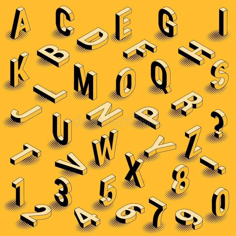 Cubic Letter Stock Illustrations – 2,110 Cubic Letter Stock ...