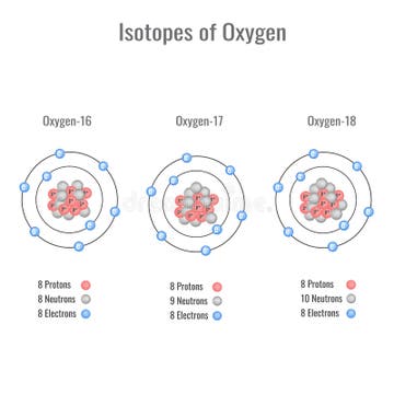 Oxygen Isotope Stock Illustrations – 238 Oxygen Isotope Stock ...