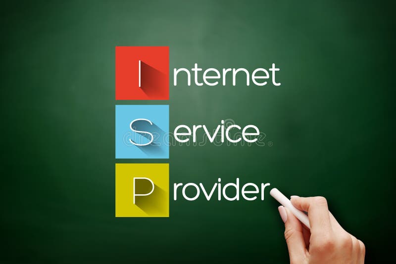 ISP - Internet Service Provider, Acronym Concept Stock Photo - Image of ...