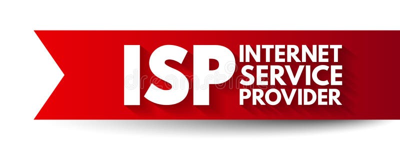 ISP Internet Service Provider - Company that Provides Web Access To ...