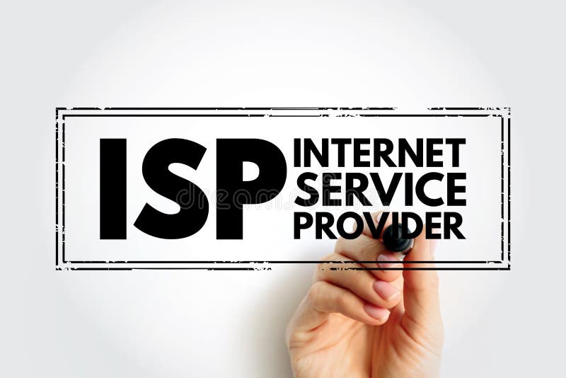 ISP Internet Service Provider - Company that Provides Web Access To ...